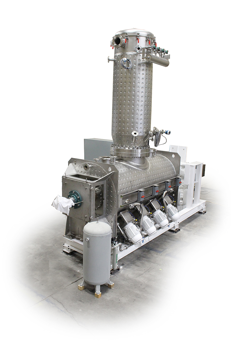 Plow Vacuum Dryers | Processall Solvent Drying